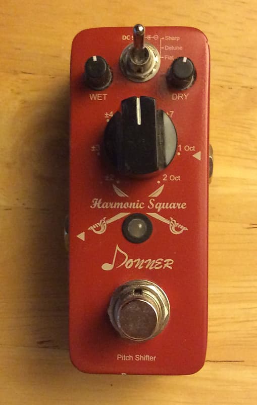 Donner Harmonic Square Octave Pitch Shifter | Reverb