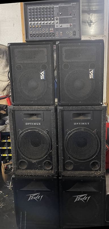 PA system 1000watt Grey | Reverb