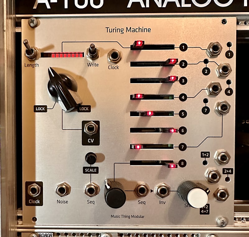Music Thing Modular Turing Machine expanded mk1 | Reverb