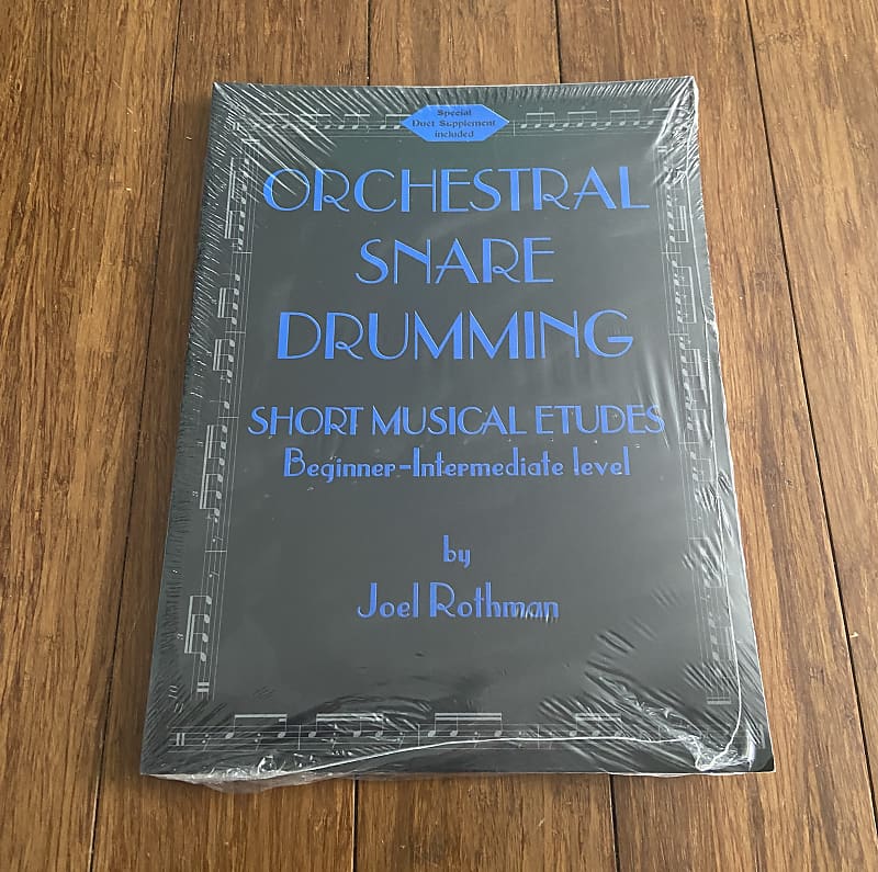 Orchestral Snare Drumming: Short Musical Etudes by Joel | Reverb