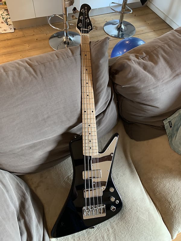 Dan Lakin Basses 5 string bass Inspired series 2021 Black | Reverb