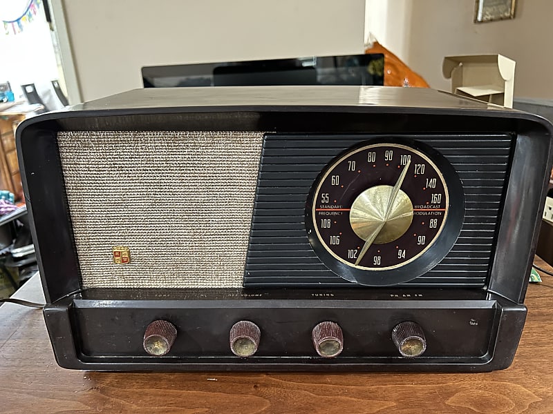Ward Airline Tube radio 35Wg-1750B 1953 - Brown | Reverb