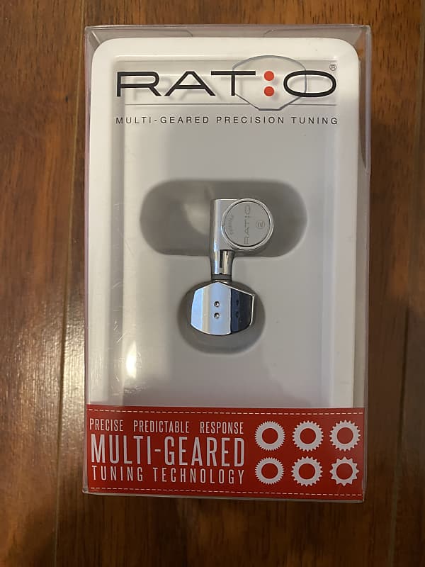 Graph Tech Ratio Electric Guitar Tuners 3x3 Chrome | Reverb