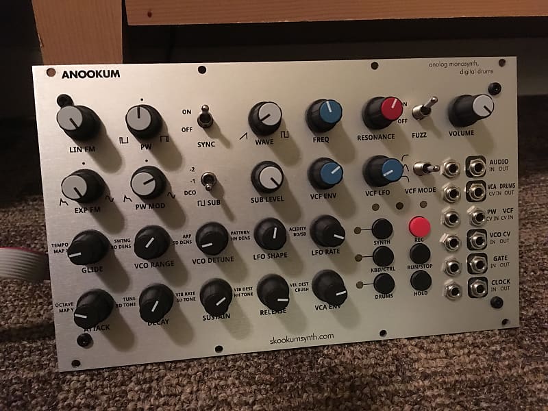 Mutable Instruments Anushri Silver Skookum Anookum Panel | Reverb