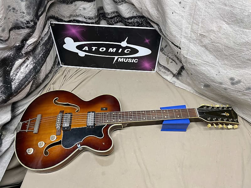 Hofner Gagliano 457/12 12-String Archtop Hollowbody Electric | Reverb