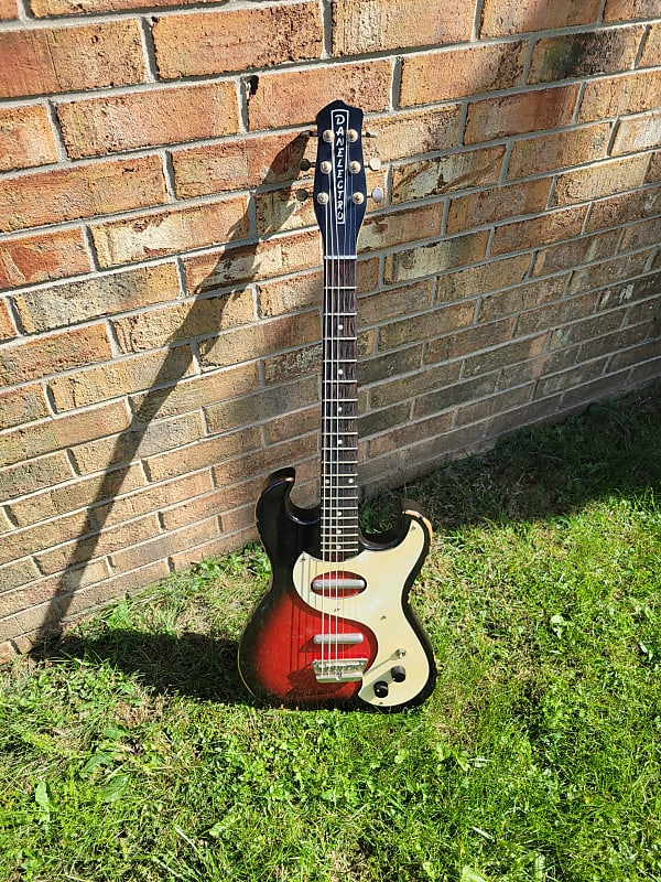 2001 Danelectro Model The Dano 63 Electric Guitar Sunburst | Reverb