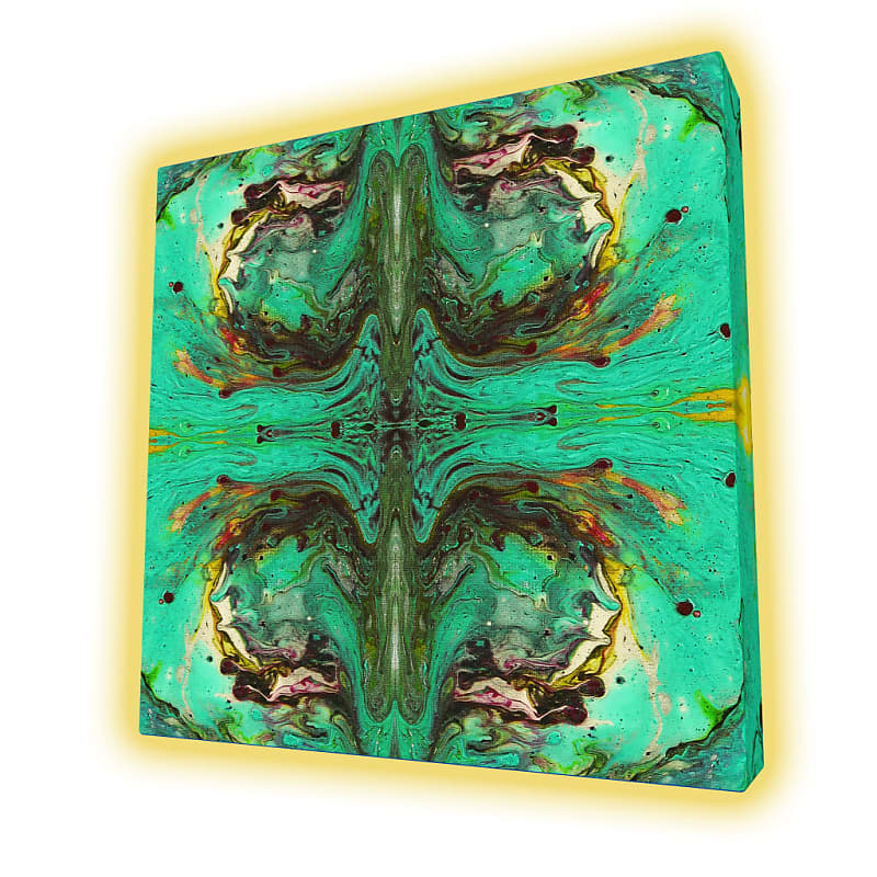 "Morphic Wave 2" by Mae - 334 Square Acoustic Panel (Ceiling | Reverb