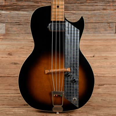 Vintage 1964 Kay Speed Demon Bass Guitar with Speedbump | Reverb