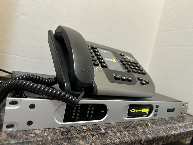 Telos Livewire Hx6 Six-Line Broadcast Talkshow Phone System | Reverb