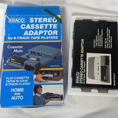 Kraco Stereo Cassette Adaptor For All 8-Track Players | Reverb