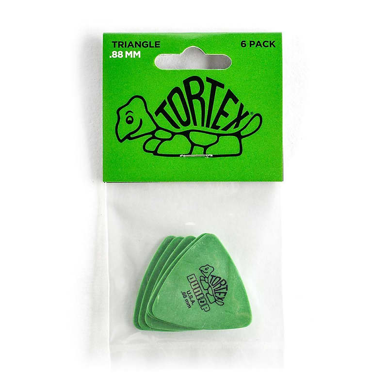 Dunlop - 72 Pack Of Tortex Triangle Guitar Pick .88mm! | Reverb