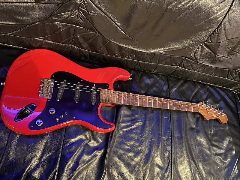Schecter STRAT 1986 - RED | Reverb