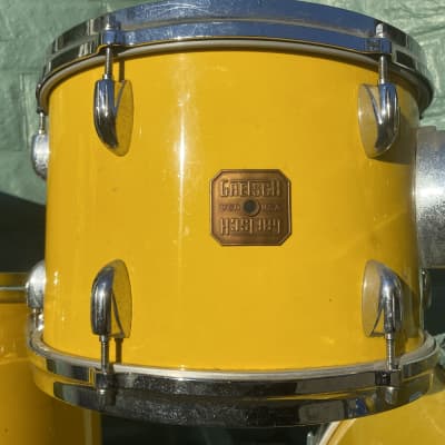 RARE! Gretsch Tony Williams Lifetime Yellow Drum Set in TWYL | Reverb