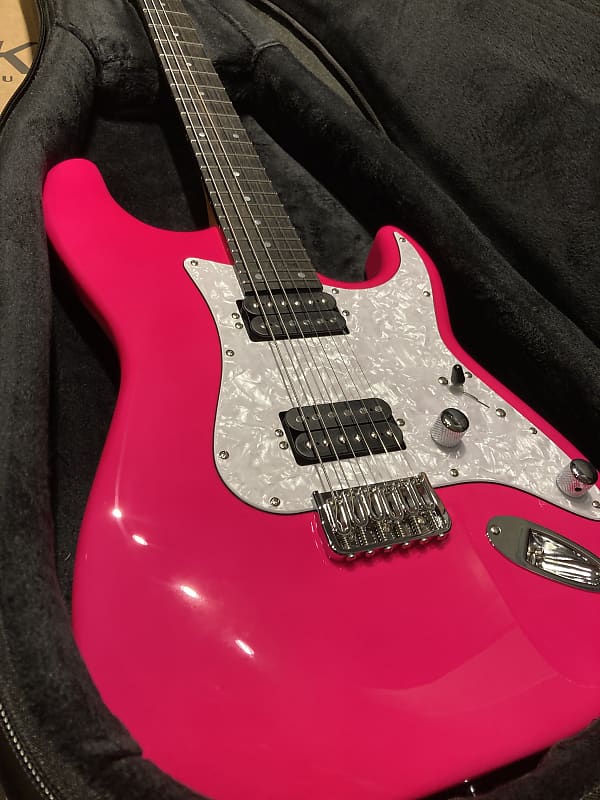 Kiesel Delos 6 2022 Hot Pink unplayed! | Reverb