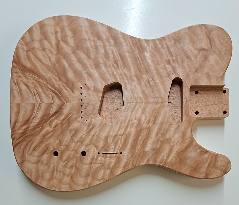 Shepard Custom Guitars Custom Telecaster Body Semi-hollow | Reverb