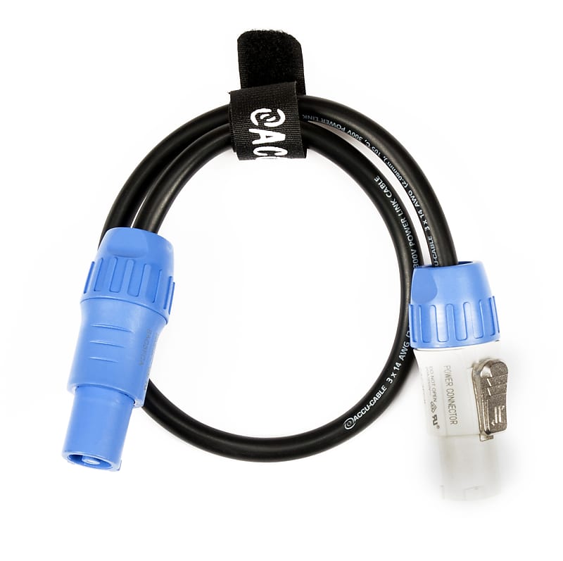 American DJ ADJ SPLC1 1.5 Foot Locking Power Connector Link | Reverb