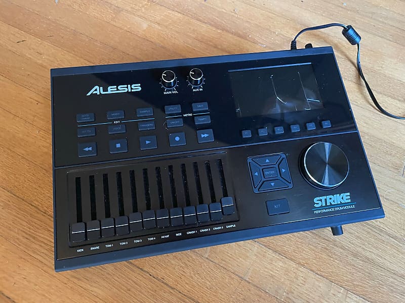 Alesis Strike Performance brain Drum Module - Crack on front | Reverb