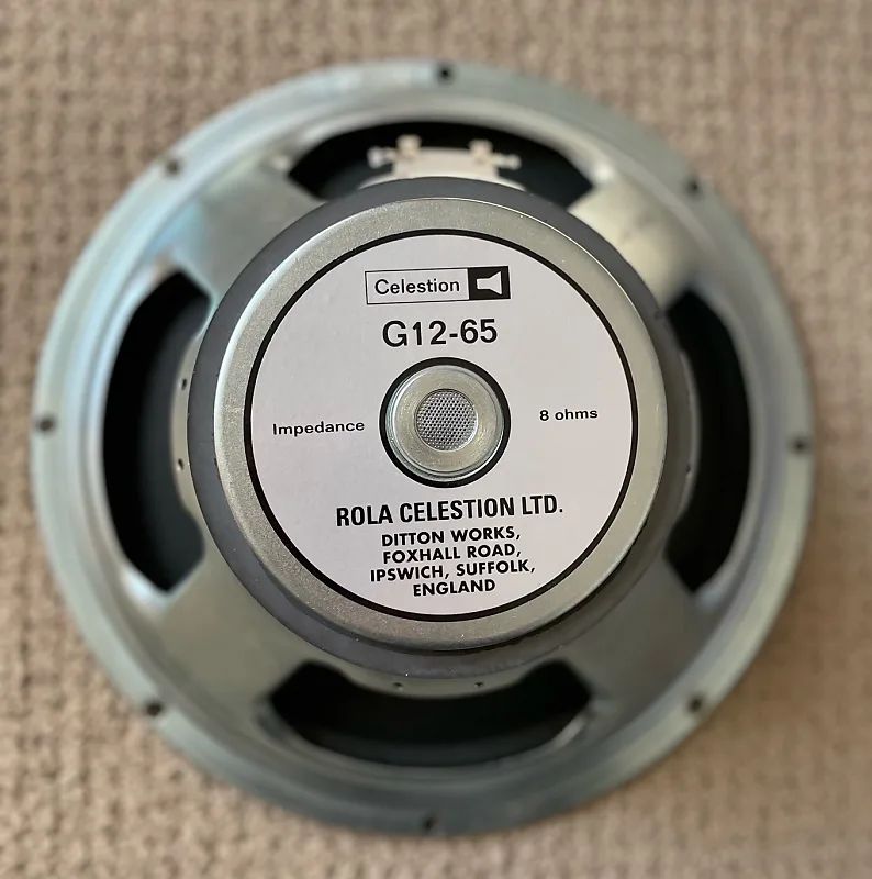 Celestion Heritage G12-65 65W, 12" Guitar Speaker 8 Ohm | Reverb
