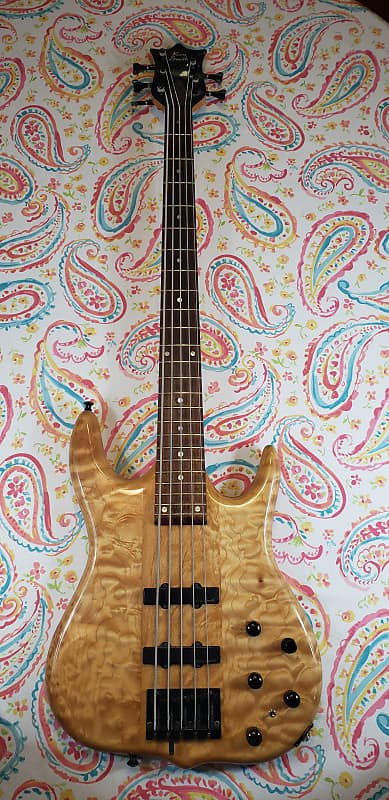 Ken Smith BURNER CM5 CUSTOM MAPLE 5 STRING BASS 1994 | Reverb