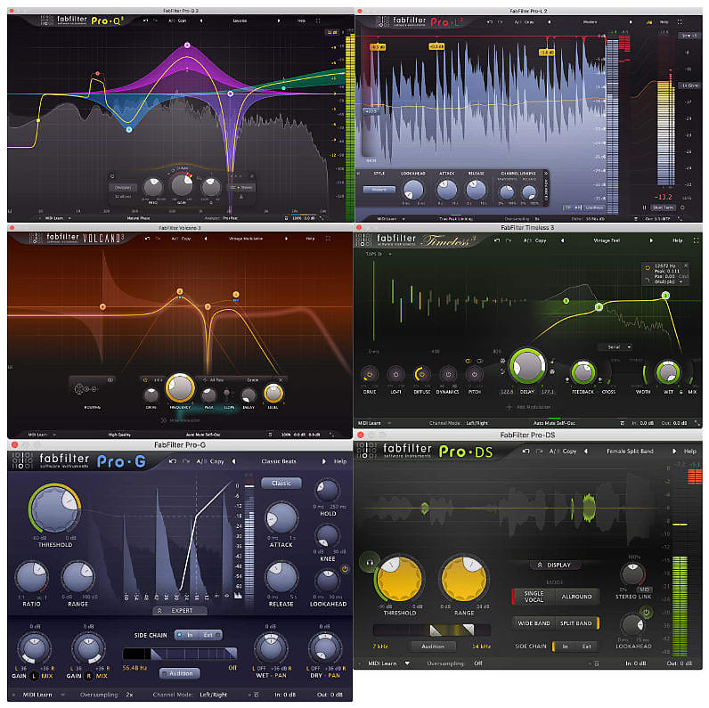 FabFilter Custom Bundle with Upgrades | Reverb