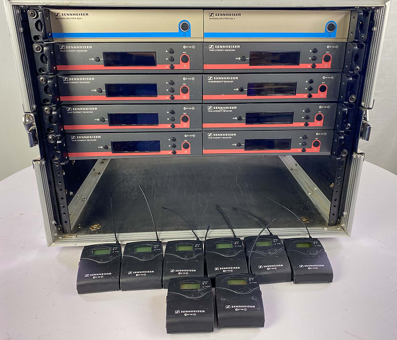 Sennheiser Eight Channel ew100 G3 Wireless System with ASA 1 | Reverb