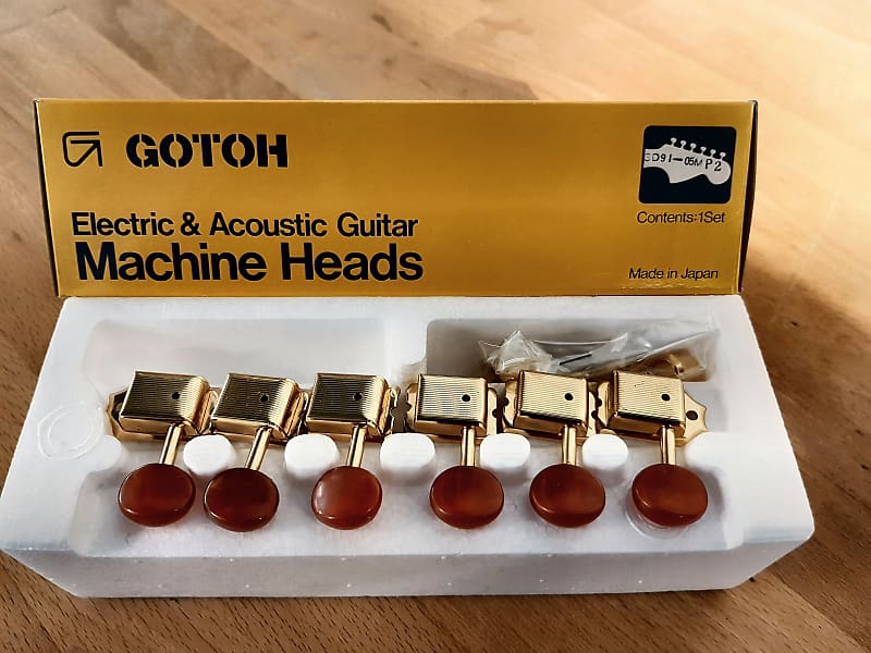 NOS: Gotoh SD91 Machine Head L6 in Gold Finish | Reverb