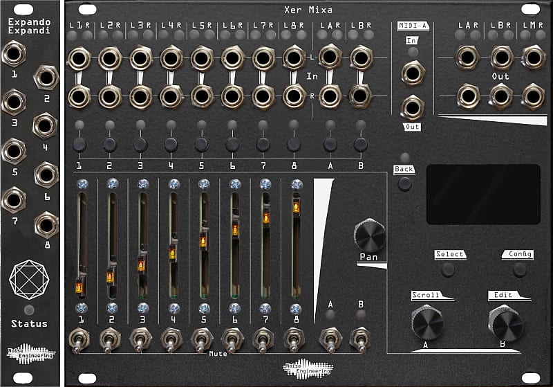 Noise Engineering Xer Mixa and Expando Expandi Eurorack | Reverb