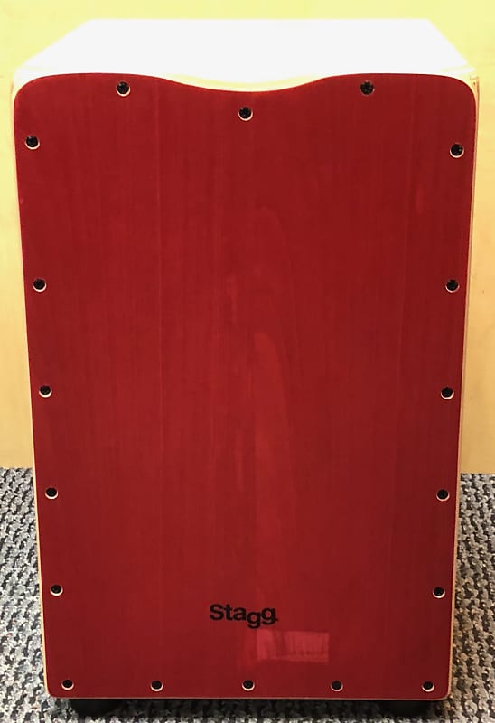 Stagg Cajon Red | Reverb
