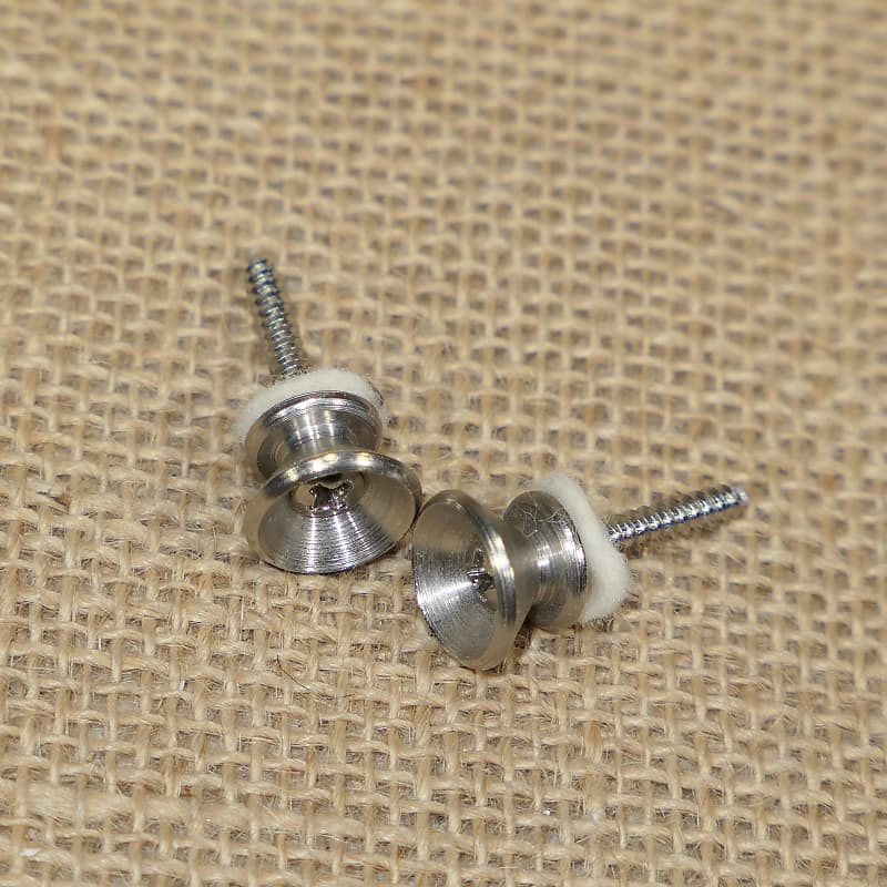 Strap Buttons White, Genuine 2019 Fender Stratocaster Player | Reverb