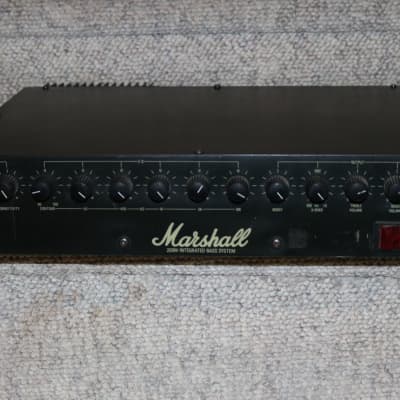 Vintage 1980s Marshall Model 3520 Bass Amp Head | Reverb