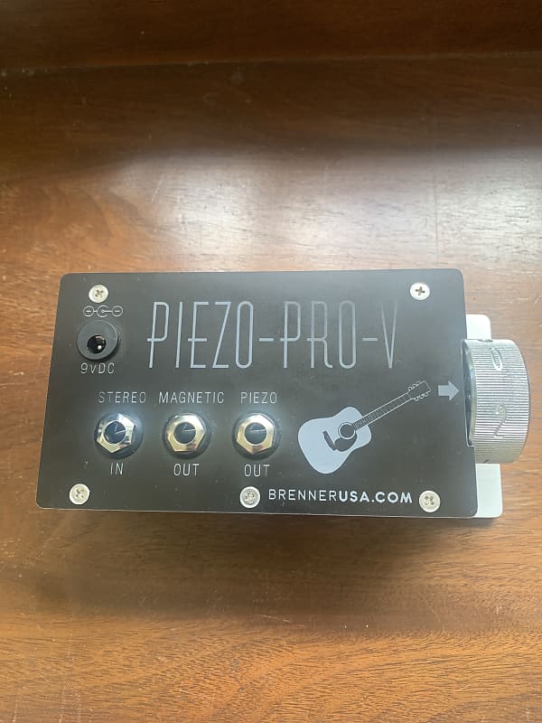 Brenner piezo-pro-v preamp | Reverb