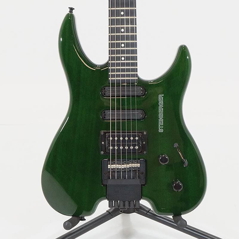Steinberger GR-4 Green Gloss with Graphite Neck with Case | Reverb