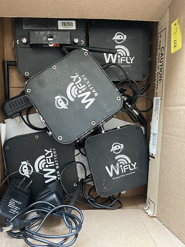 American DJ WiFLY Wireless DMX Transceivers | Reverb