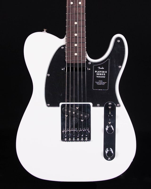 Fender Player II Telecaster, Rosewood FB, Polar White with | Reverb
