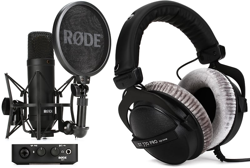 Rode Complete Studio Kit with NT1 Microphone and AI-1 Audio | Reverb