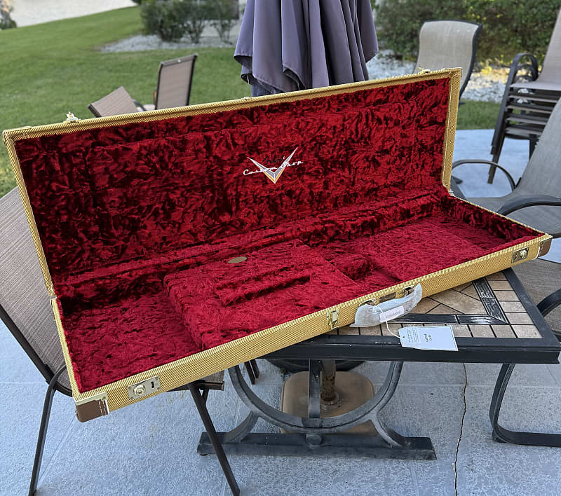 Fender Custom Shop G&G Tweed Precision Bass Case 2022 P-Bass | Reverb