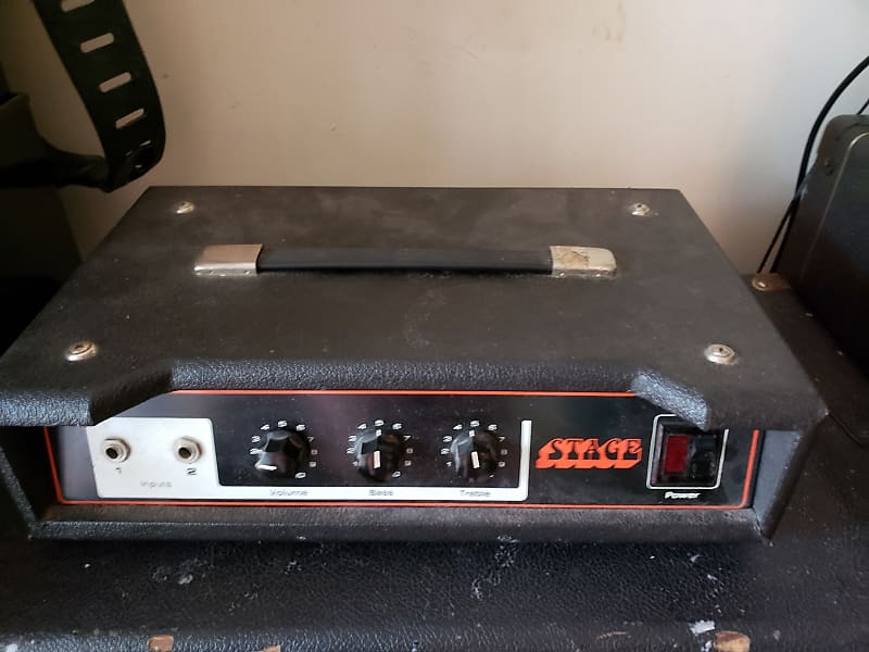 Univox Stage 65B Bass Amp Head 1970s | Reverb