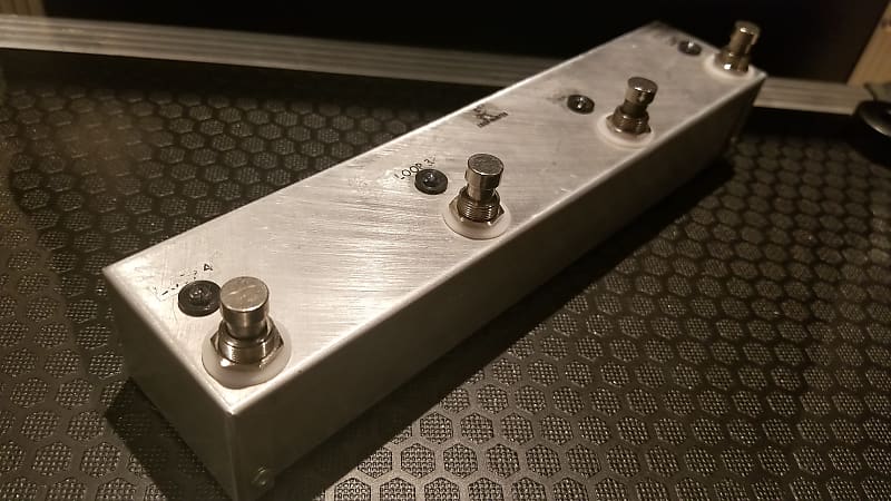Loop Master 4 Channel Looper Stainless Steel | Reverb