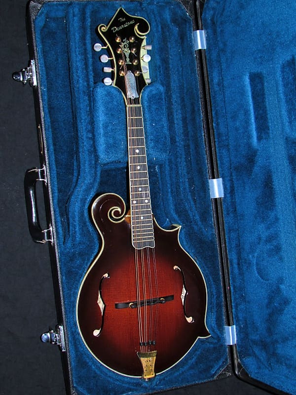 2002 Dearstone F5 Master Model mandolin redwood top | Reverb