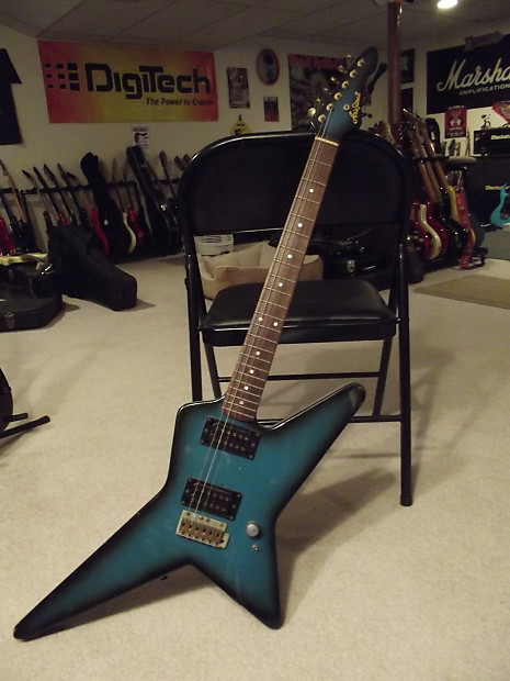 VERY Rare 1980's MIJ Aria Pro II Star Explorer Guitar | Reverb