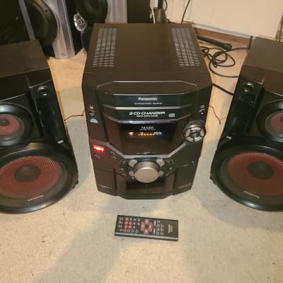 Panasonic SA-AK110 Early 2000's - Black and Red-**READ** | Reverb