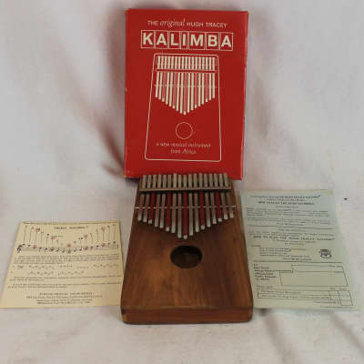 Hugh Tracey Original 17-Note Treble Red Kalimba | Reverb