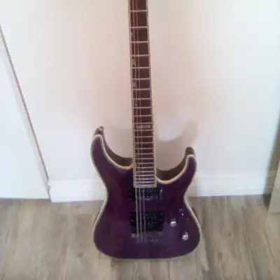 ESP LTD H-1001 Dark Purple Flamed Maple | Reverb