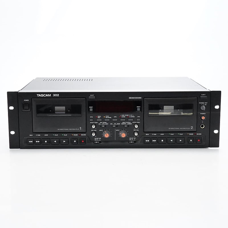 Tascam 302 Double Cassette Deck #51338 | Reverb