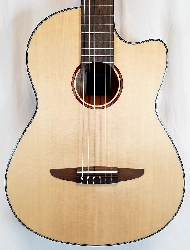 Yamaha NCX1 Solid Sitka Spruce Top Nylon String Classical | Reverb