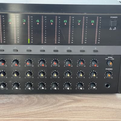 TOA MR-8T 8 Channel Cassette multitrack Recorder 80s - black | Reverb