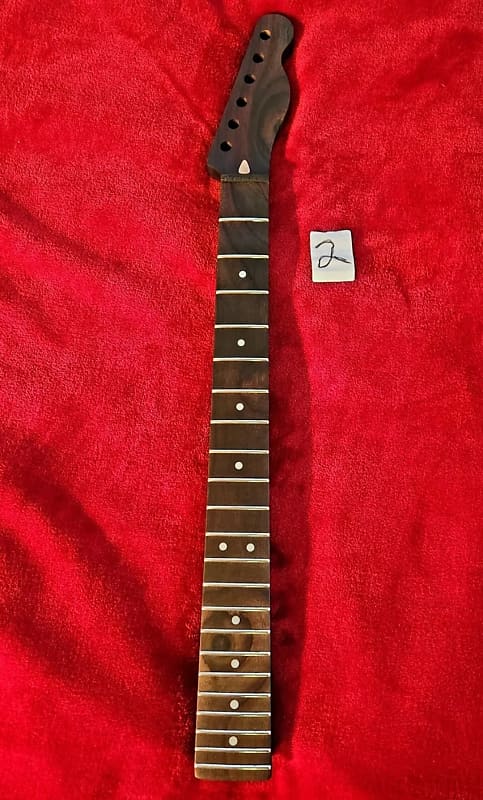 Telecaster Tele All Rosewood Replacement Neck, 9.5 Radius, | Reverb