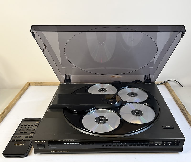 1990 Technics SL-PC25 Carousel CD Player w/Remote | Reverb
