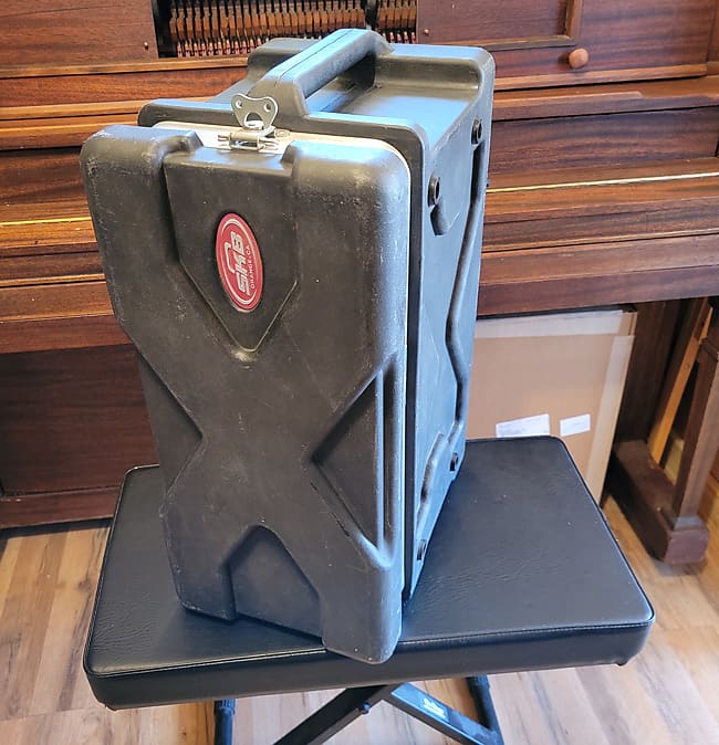 SKB 4 Space Roto-Molded Rack Case Black | Reverb