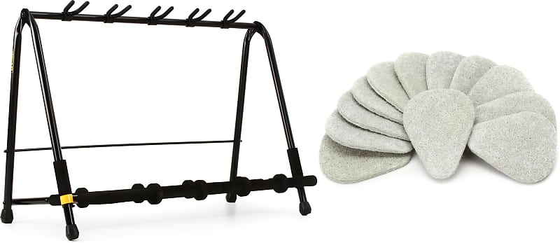 Hercules Stands GS525B Multi-guitar Rack for up to 5 Guitars | Reverb